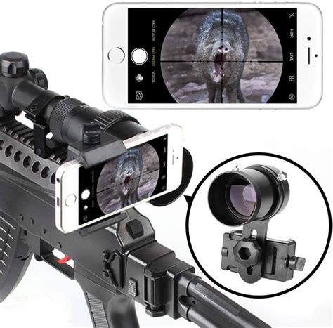 Landove Rifle Scope Smartphone Mounting System Smart Shoot Scope Mount