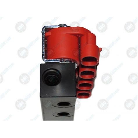 Форсунки газовые Alex RAIL-001, 4 цил. 3 Oм (со штуцерами)