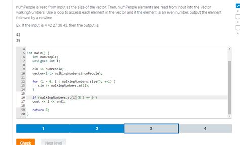 Solved Numpeople Is Read From Input As The Size Of The