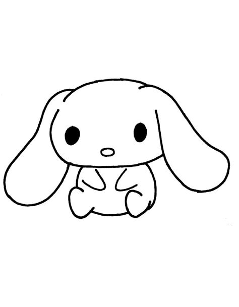 Cinnamoroll Coloring Pages Free Printable Pdf
