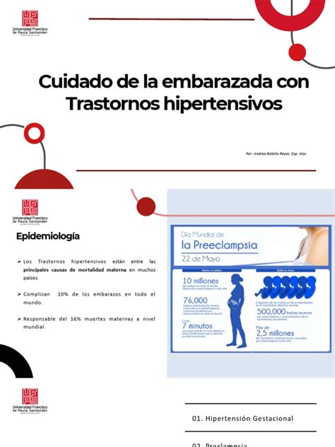 Presentación De Hipertensión En El Embarazo Pdf Hipertensión