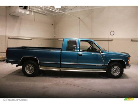 1994 Light Quasar Blue Metallic Chevrolet Ck C2500 Extended Cab