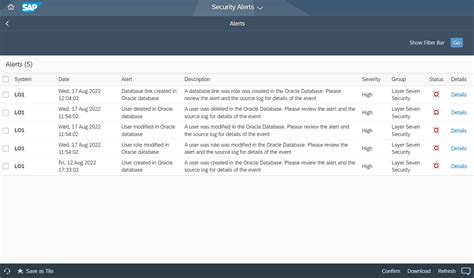 securing oracle databases for sap layer seven security
