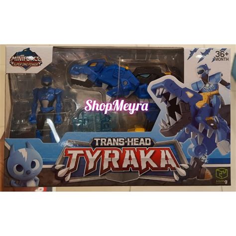 Jual Miniforce Super Dino Power Trans Head Tyraka Shopee Indonesia