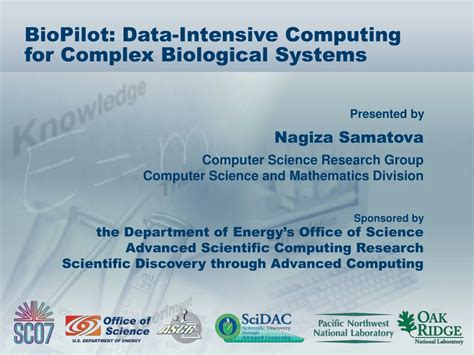 Ppt Biopilot Data Intensive Computing For Complex Biological Systems Powerpoint Presentation