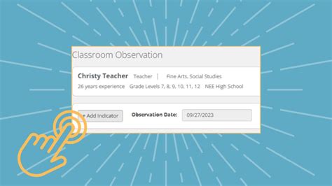 Eurekas And Uh Ohs When To Add An Indicator During A Classroom Observation Network For