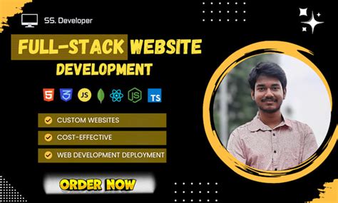 develop a responsive website with full stack website development by souma developer fiverr