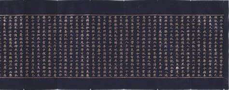 Fragment Of The Nyoraijuryo Life Span Of The Buddha Chapter In