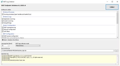 Eset Log Collector Download Softpedia