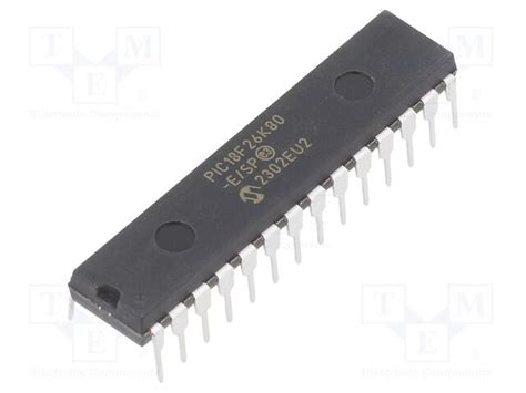 pic18f26k80 e sp microchip technology ic pic microcontroller sram
