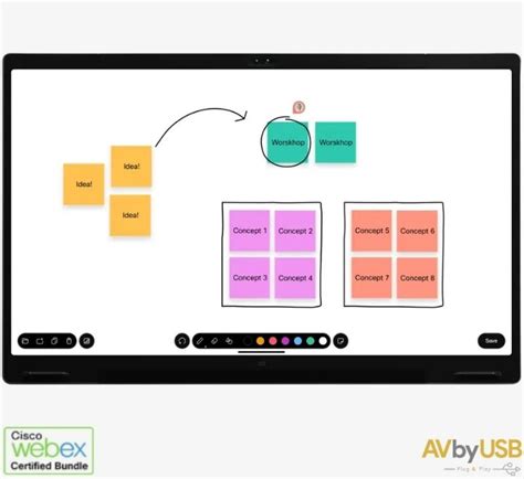 Cisco Webex Room Kit Plus With Touch10 AVbyUSB