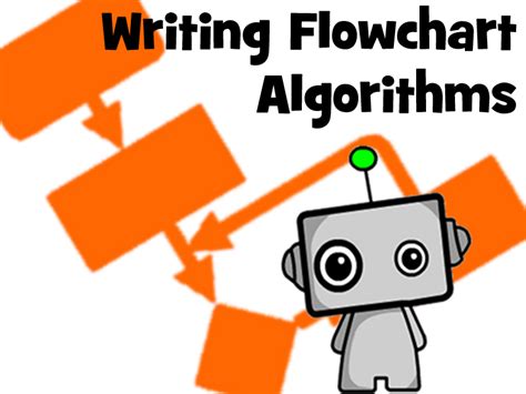 How To Write Algorithms Flowcharts Teaching Resources Algorithm