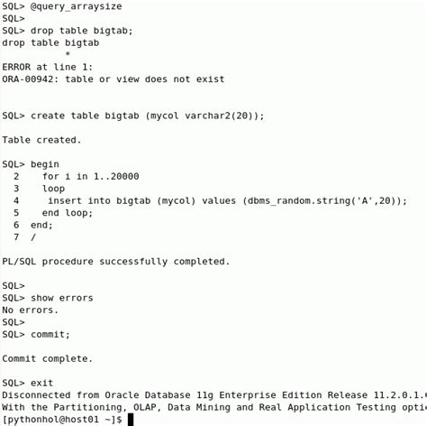 Usando O Python Com O Oracle Database 11g Oracle Brasil