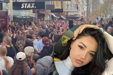 Who Is Anna Paul Perth Event Shut Down After Getting Out Of Control