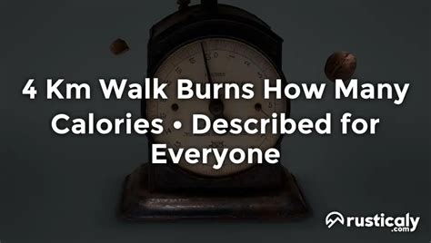 Km Walk Burns How Many Calories Explanation Inside