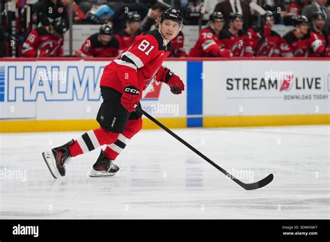 New Jersey Devils Arseny Gritsyuk 81during The Second Period Of An