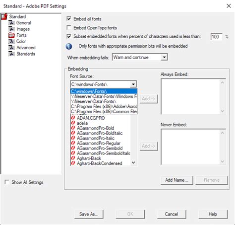 Acrobat And Distiller Cant Remove Font Locations Adobe Product Community 15231560
