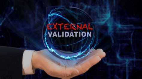 don t need external validation