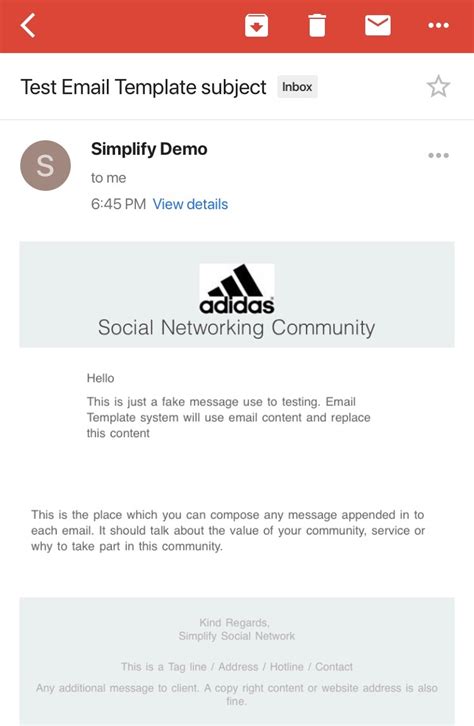 HTML Email Template PhpFox Store