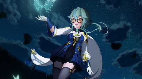 Sucrose Hd Genshin Impact Wallpapers Hd Wallpapers Id