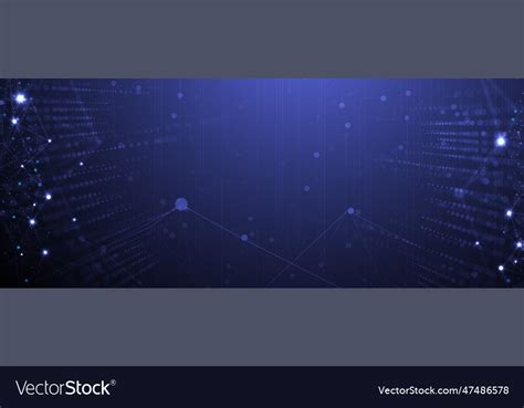 Technology Data Background Idea Of Global Vector Image