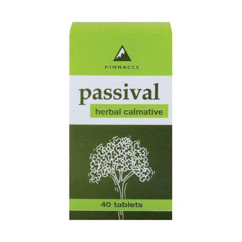 Pinnacle Passival Herbal Calmative 40 Tablets Maximed