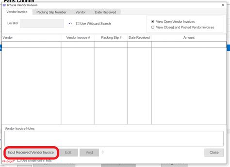 Vendor Invoice Posted To The Wrong Vendor