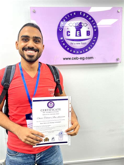 Omar Talaat On Linkedin Finally I Finished From The Molecular Biology