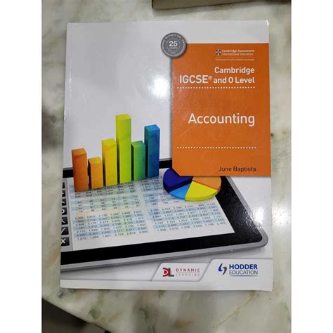 Cambridge Igcse And O Level Accounting Textbook 3rd Edition Pre Loved Shopee Malaysia