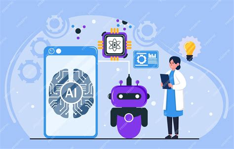 Premium Vector Artificial Intelligence Design Vector Ai Technology And Cyber Background And