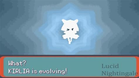 Pokemon Emerald Ralts Evolves To Kirlia And To Gardevoir Youtube