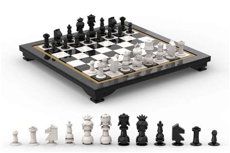 ArtStation Iconic Lego Chess Set (3D Model), 60% OFF