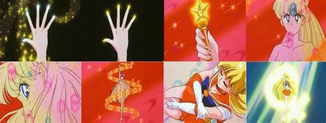 Sailor Venus Transformation Sailor Venus 90s Anime Sailor