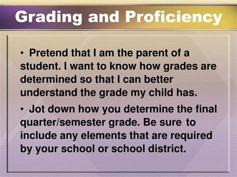 Ppt Grading And Proficiency Powerpoint Presentation Free Download Id 6269017