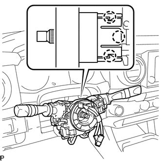 Toyota Tacoma 2015 2018 Service Manual Removal Steering Column