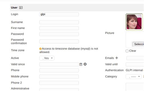 Access To Timezone Database Mysql Is Not Allowed · Ticgal