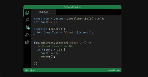 excel theme by bisneto inc vs code themes