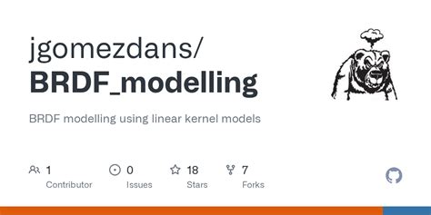 Github Jgomezdansbrdfmodelling Brdf Modelling Using Linear Kernel