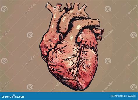 Anatomical Drawing Of A Hand In The Style Of Old Masters Stock Image