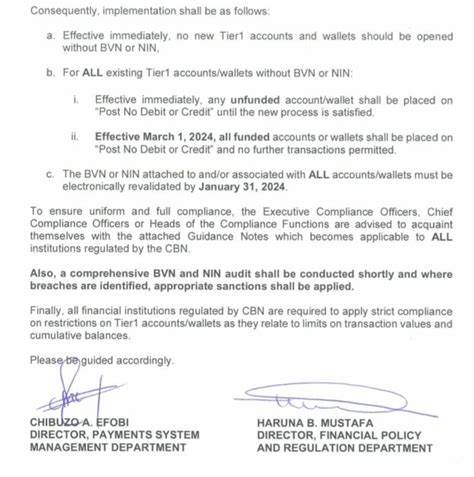 What To Know About New Cbn Directives On Bvn Nin