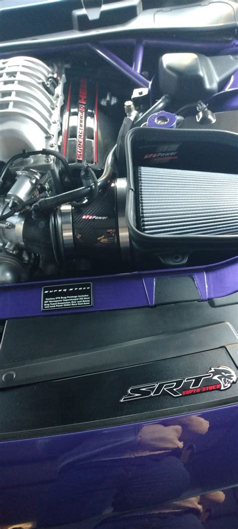 Afe Air Intake Installed Srt Hellcat Forum