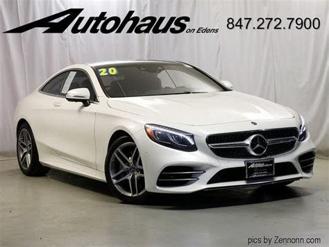 Used 2020 Mercedes Benz S Class S 560 4matic Coupe Awd For Sale With