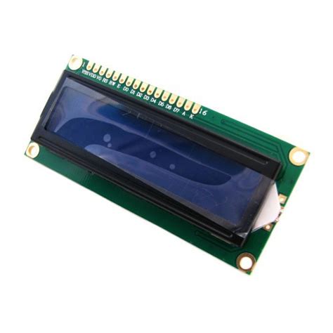 lcd 1602 модуль для arduino ЖК дисплей 16х2 blue Без бренда id