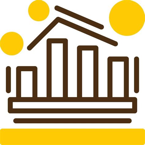 Analytics Yellow Lieanr Circle Icon 41058155 Vector Art At Vecteezy