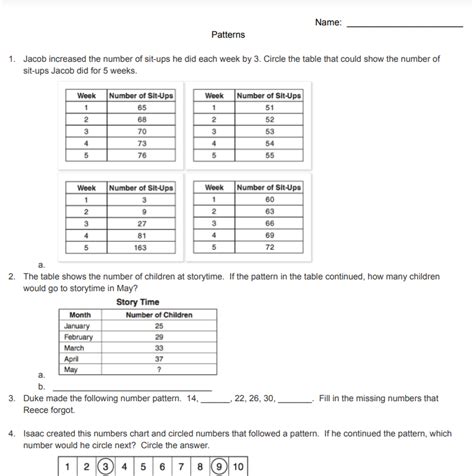 Number Patterns And Dividing Shapes Into Equal Parts Review Educational Resource