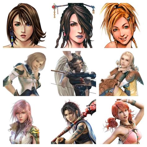Female Final Fantasy 13 Characters
