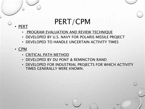 Pert And Cpm Ppt