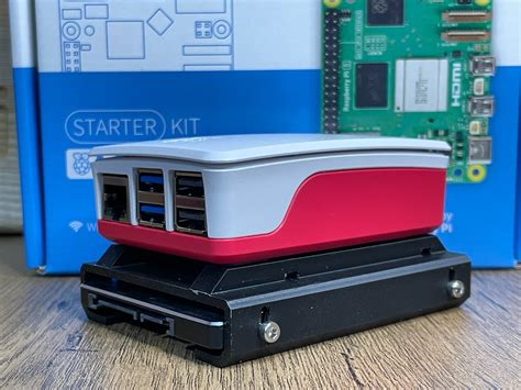 Raspberry Pi 5 Official Case Ssd Mount Adapter Rbambulab