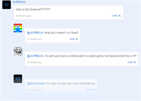 Comments Having A Lot Of Issues · Issue 7622 · Scratchfoundationscratch · Github