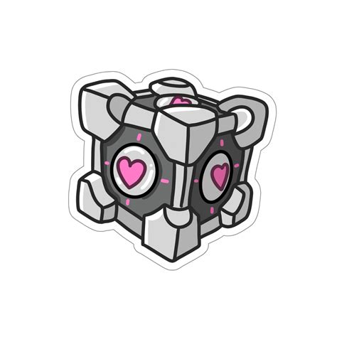 Goofy Companion Cube Etsy